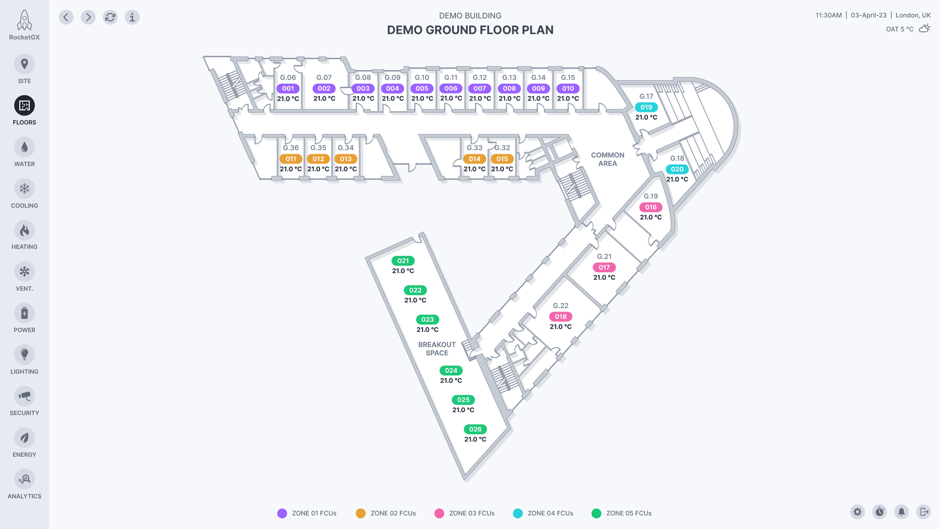 BMS / BAS Services - RocketGX